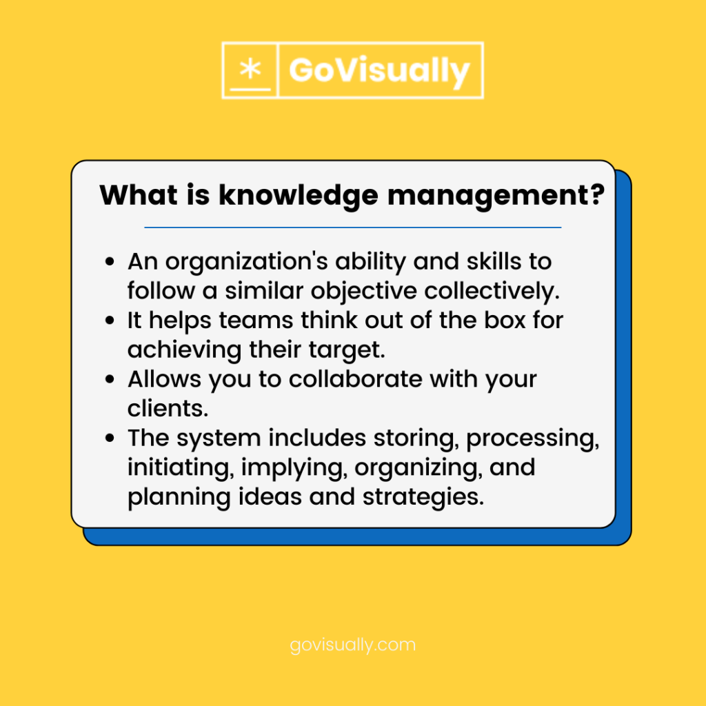 How Does Knowledge Management Boost Creative Collaboration? - GoVisually