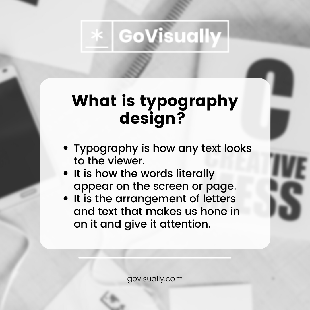 A killer guide to typography design for beginners - GoVisually