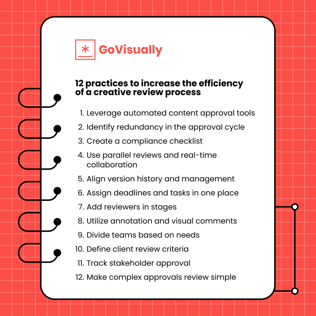 Maximize review and approval process productivity in 12 steps - GoVisually